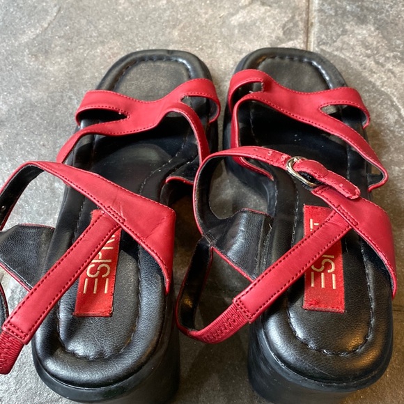 Esprit | Shoes | Stacked Heel Sandal | Poshmark